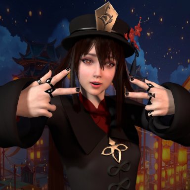 Paid Looks - Hu Tao Cosplay Set | Virt-A-Mate Hub