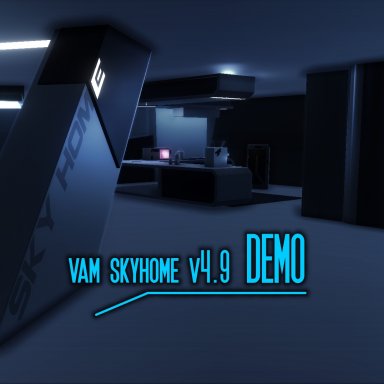 Paid Scenes - VAM Scifi Sky Home Sky Appartement | Virt-A-Mate Hub