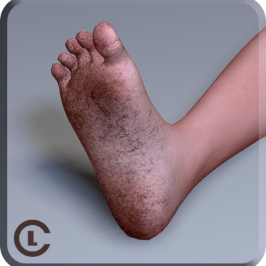 Textures - Dirty Feet - Reviews | Virt-A-Mate Hub