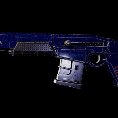 Assets - Cyberpunk Militech Assault Rifle | Virt-A-Mate Hub