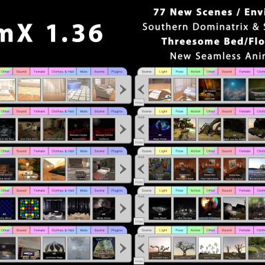 Paid Scenes - vamX 1.36 - Mega Scenes & Content Pack, Threesome Poses ...