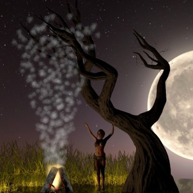 Assets - Animated Dark Tree - Dol Guldur | Virt-A-Mate Hub