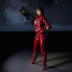 ARASAKA HLR-12X Heavy Laser Rifle | Virt-A-Mate Hub